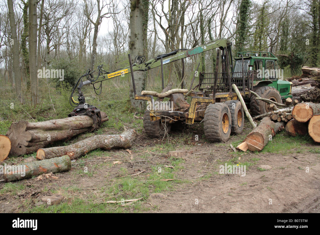 Logging machinery hi-res stock photography and images - Alamy