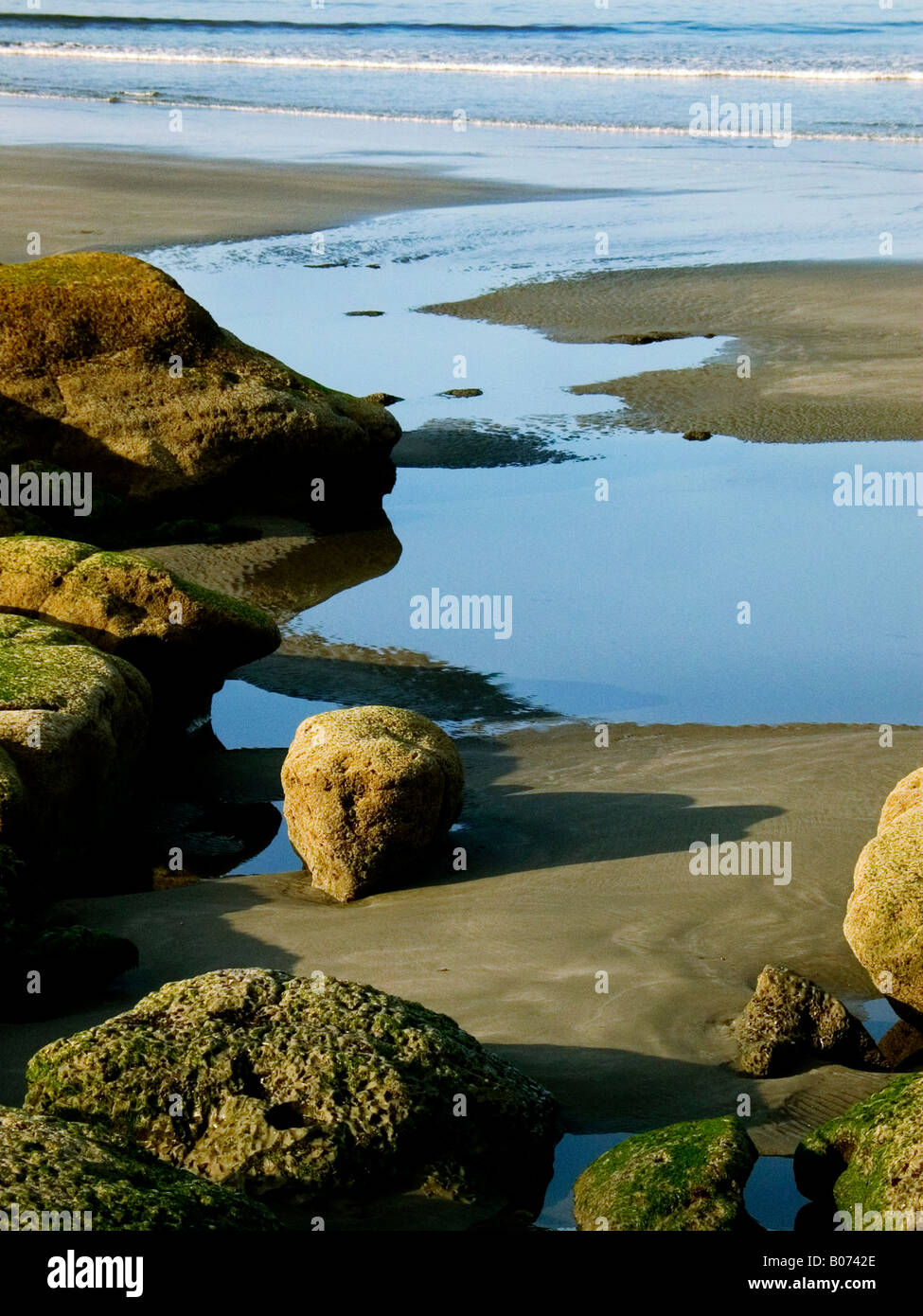 Ocean and beach near Crescent City California Stock Photo - Alamy