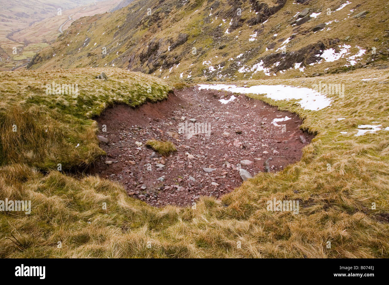 Landslip caused hi-res stock photography and images - Alamy