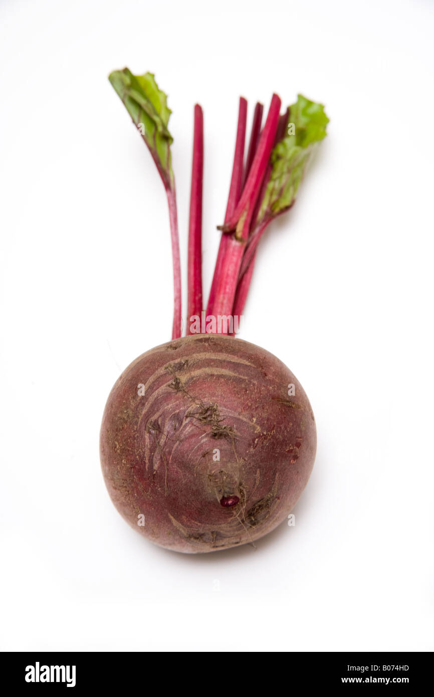 Beetroot isolated on a white studio background Stock Photo - Alamy