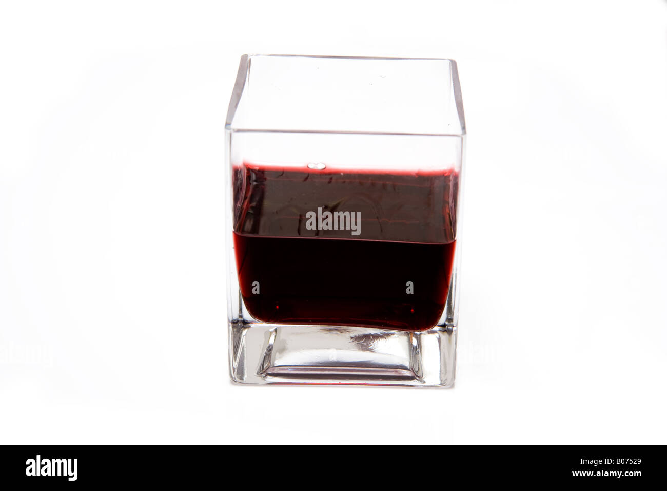 Glass of port isolated on a white studio background Stock Photo - Alamy
