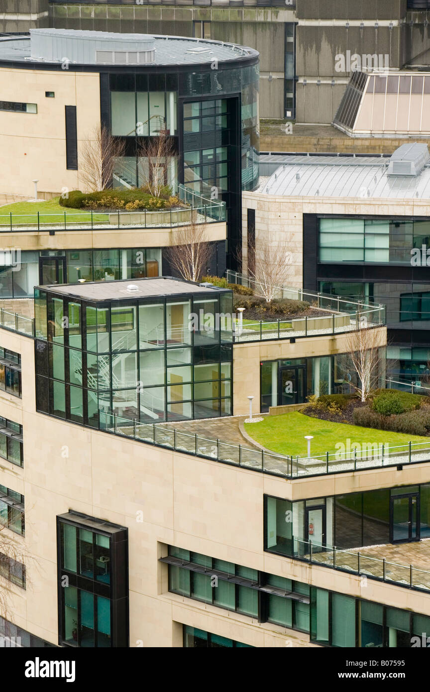 Architect designed building grass roof hi-res stock photography and ...