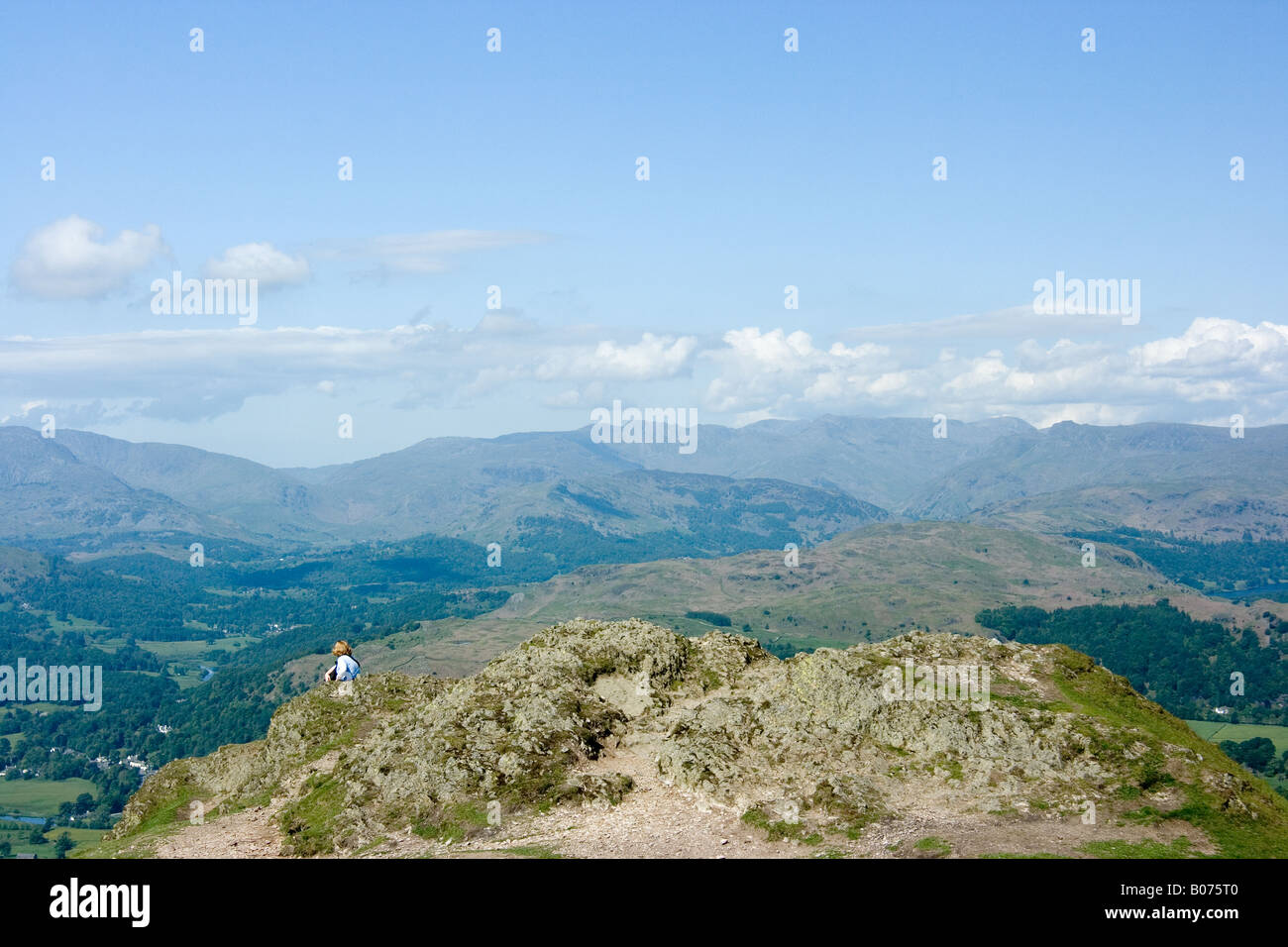 Wansfell Pike Lake District High Resolution Stock Photography and ...
