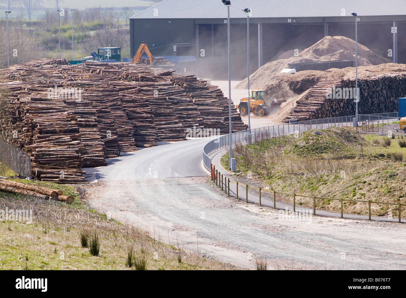 Timber for power station hi-res stock photography and images - Alamy