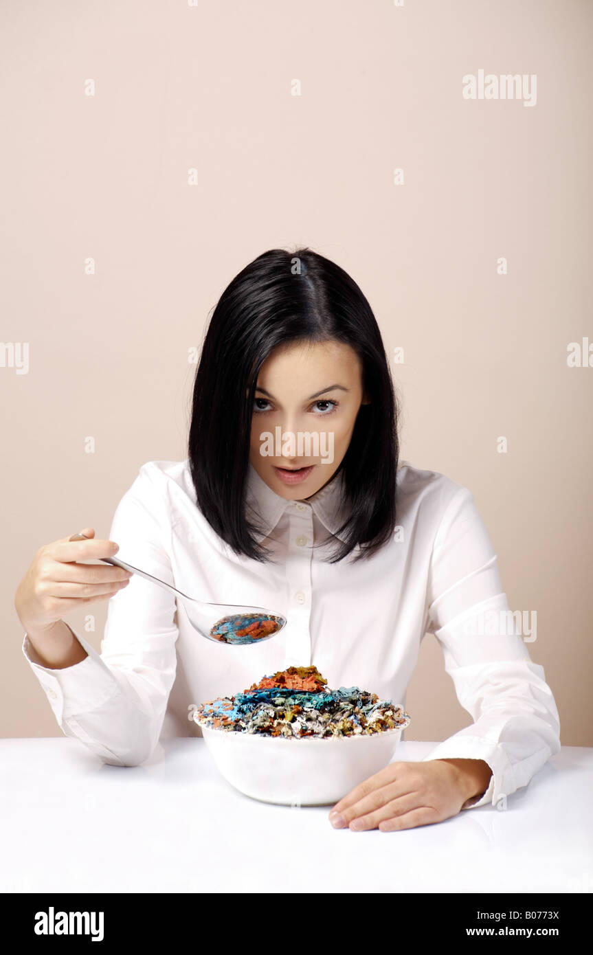 having a breakfast Stock Photo - Alamy