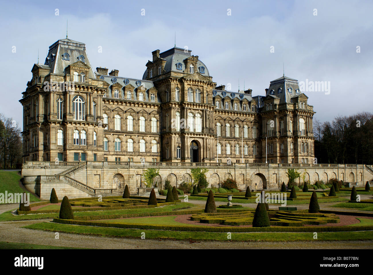 Bowes Museum in Barnard Castle, County Durham Stock Photo - Alamy