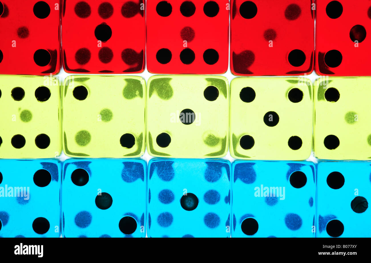 Overhead close up dice hi-res stock photography and images - Alamy