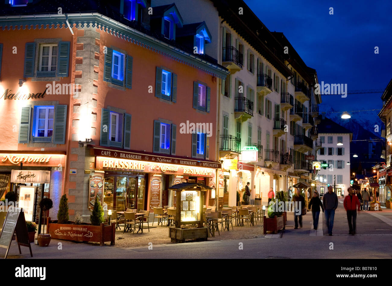 Downtown chamonix france hi-res stock photography and images - Alamy