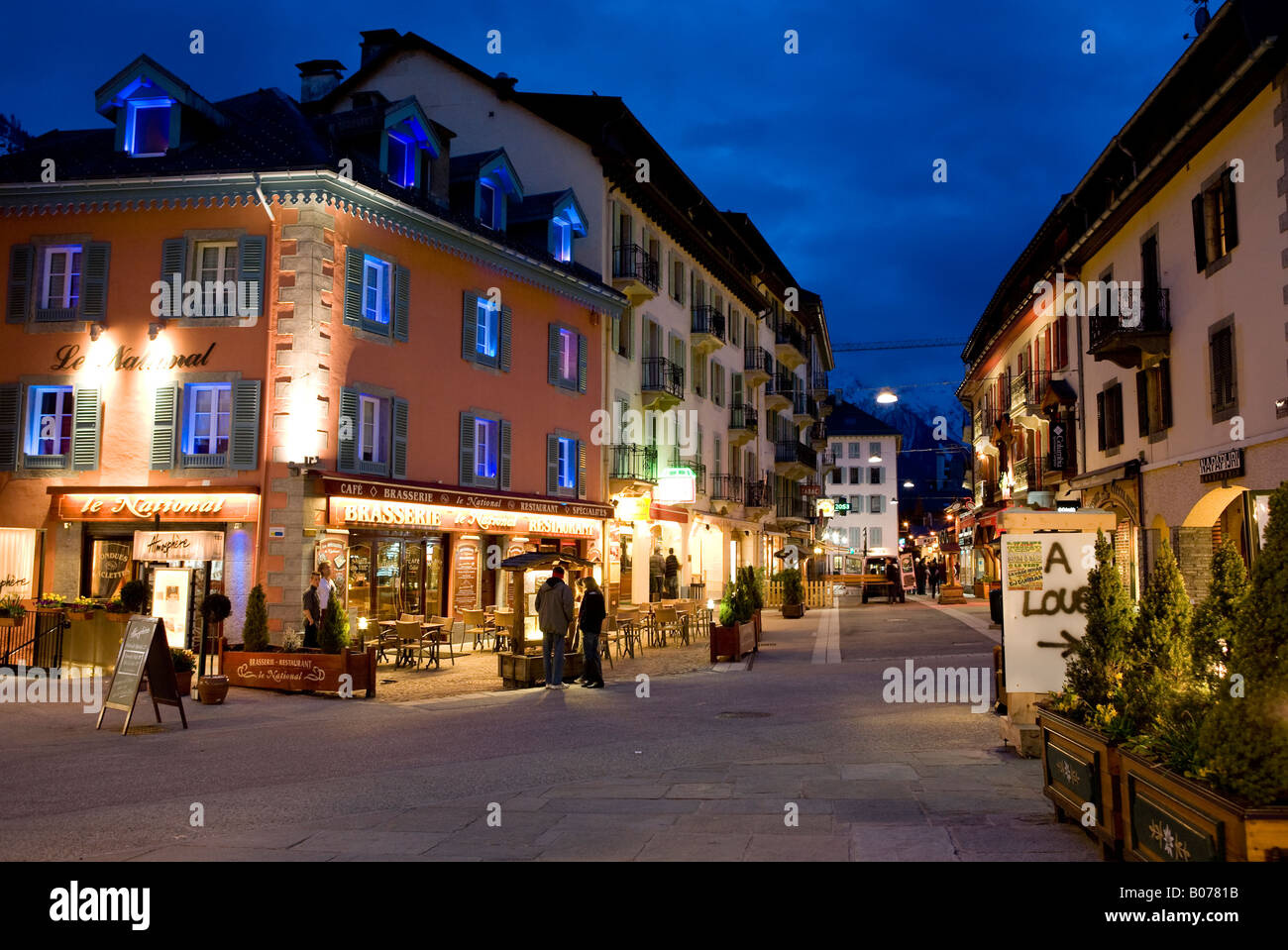 Chamonix christmas hi-res stock photography and images - Alamy