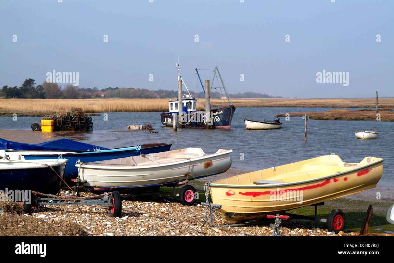 BRANCASTER STAITHE. NORFOLK. ENGLAND. UK Stock Photo - Alamy