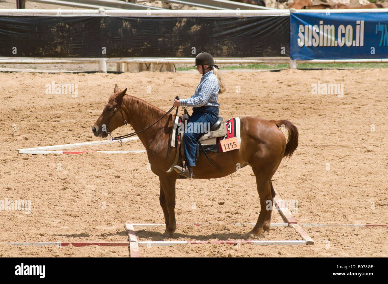Israel Kibbutz Alonim Israeli Equestrian Organization Trail class ...
