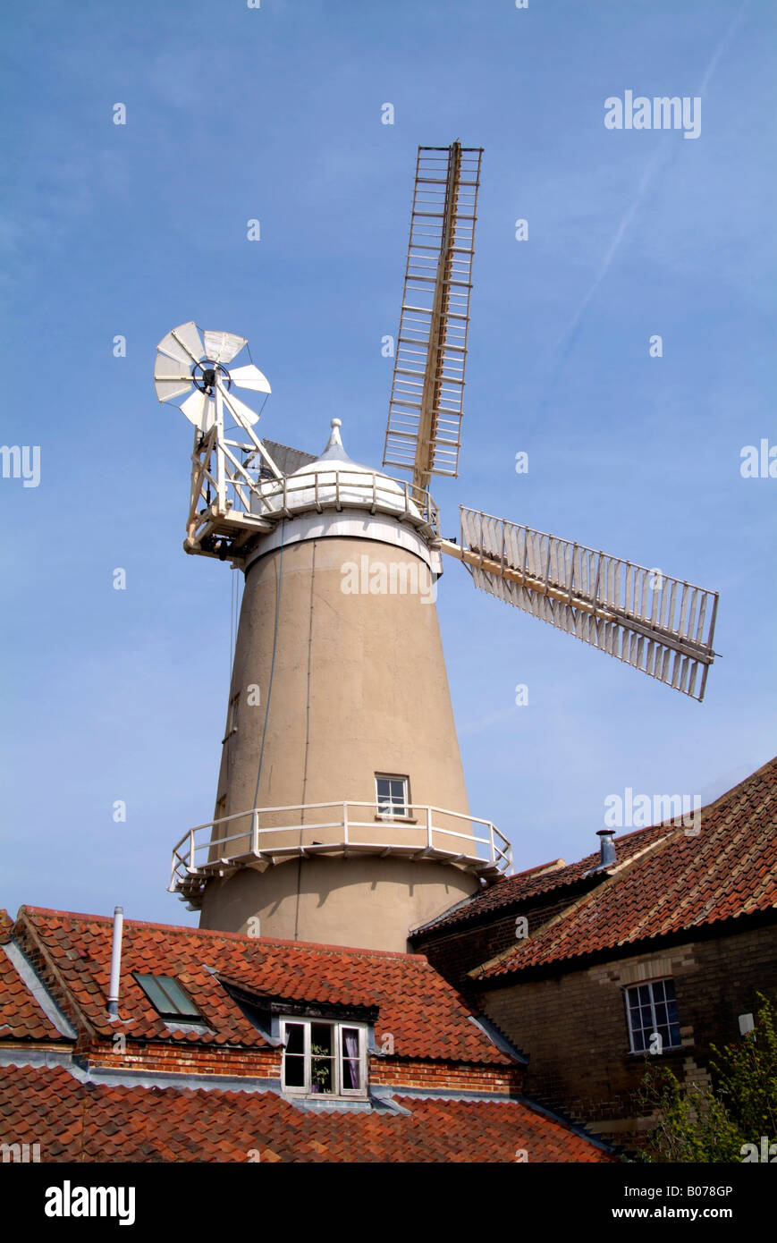 Denver windmill norfolk england uk windmill hi-res stock photography ...