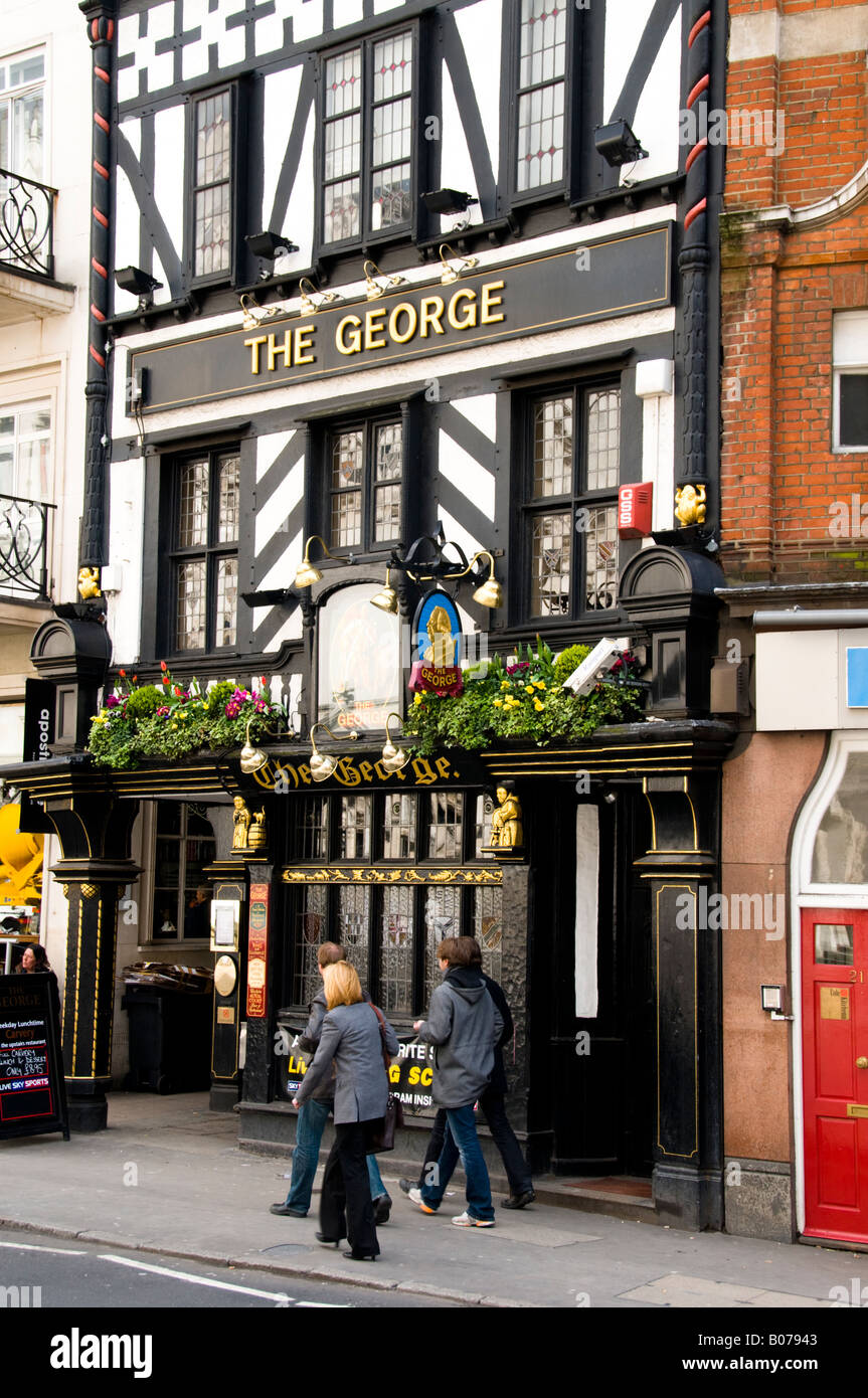 the George, a pub in London, England Stock Photo - Alamy