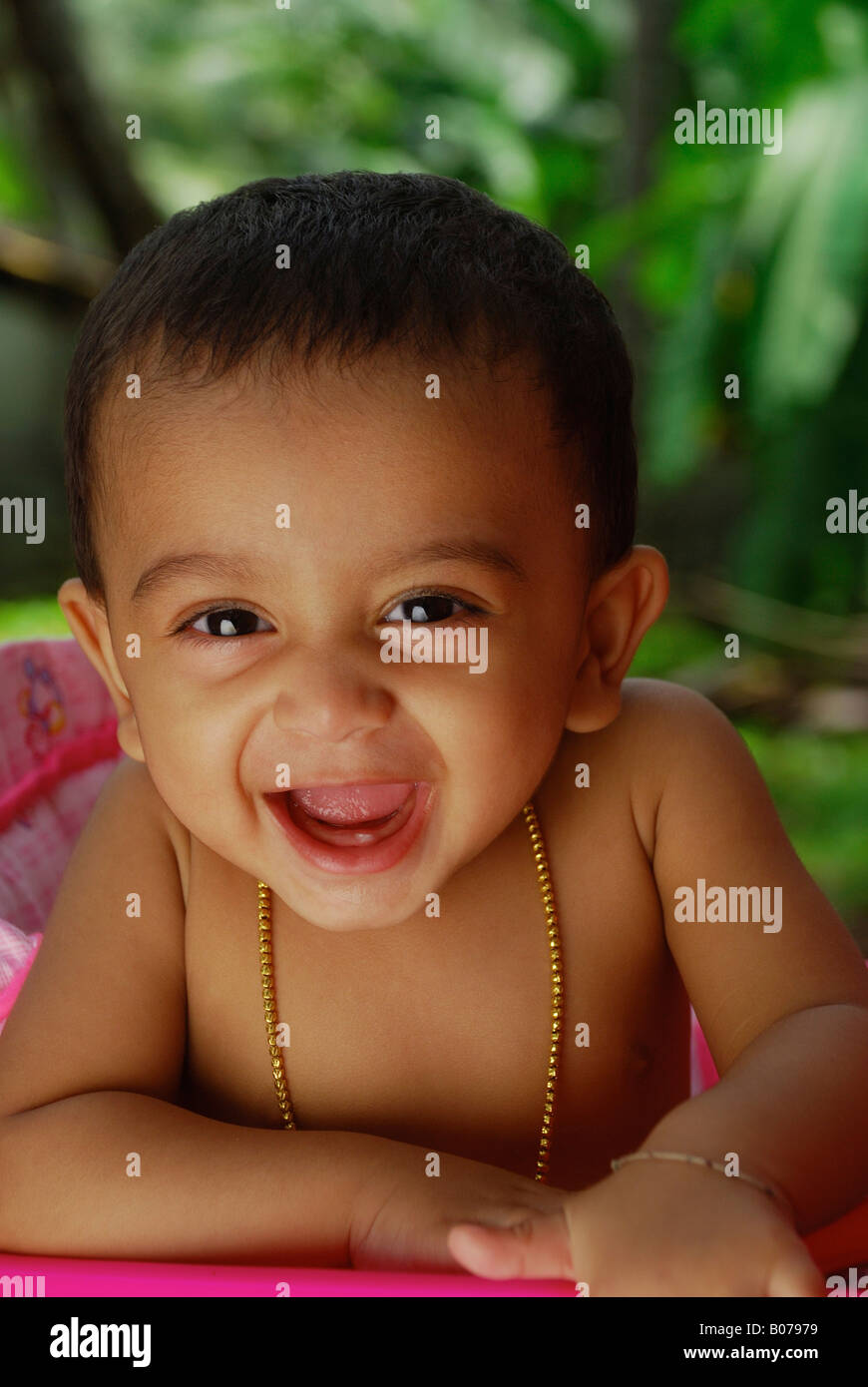 A indian boy below one year named Abel Stock Photo - Alamy