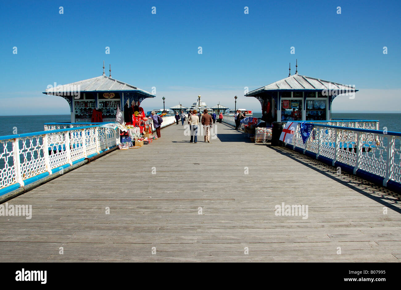 Llandudno Pier, North Wales, UK Stock Photo - Alamy