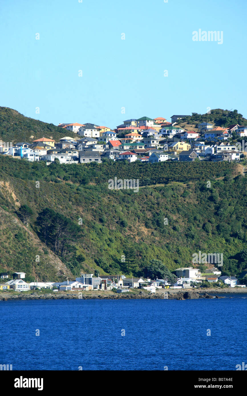 Marine drive parade area South of Wellington Stock Photo - Alamy