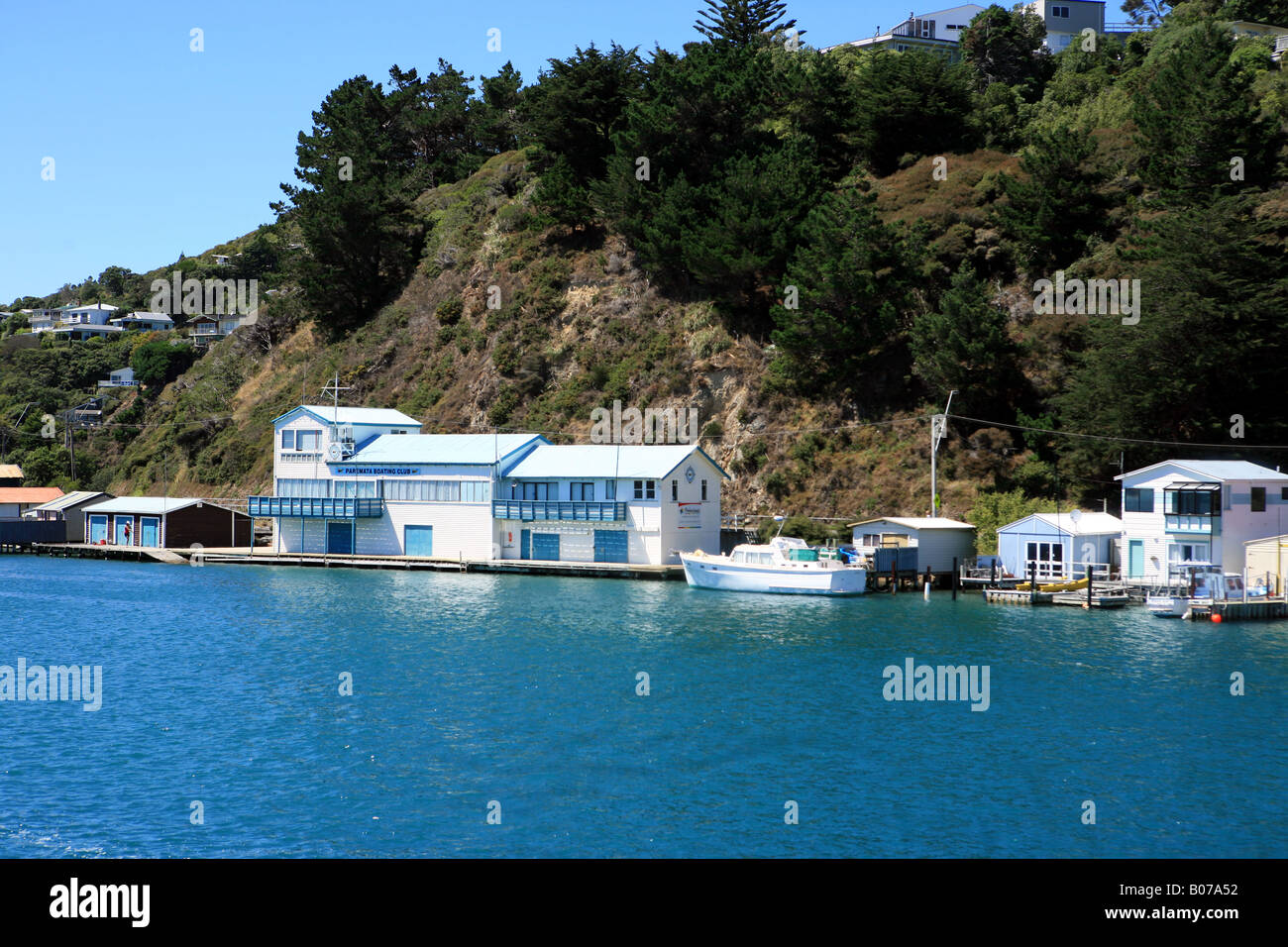 Paremata North Island near Wellington New Zealand Stock Photo - Alamy