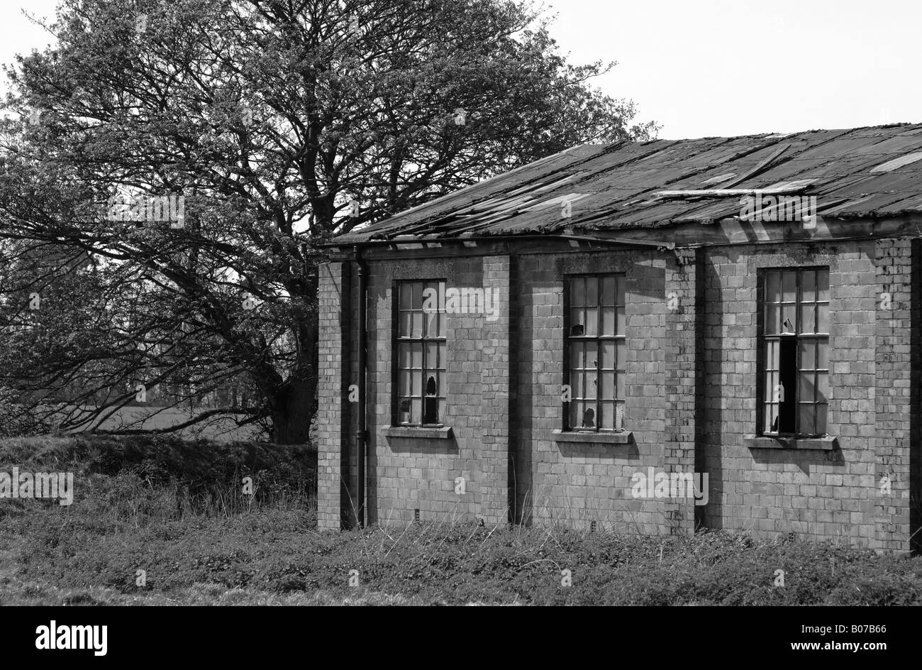 Damaged war building, Kent Stock Photo - Alamy