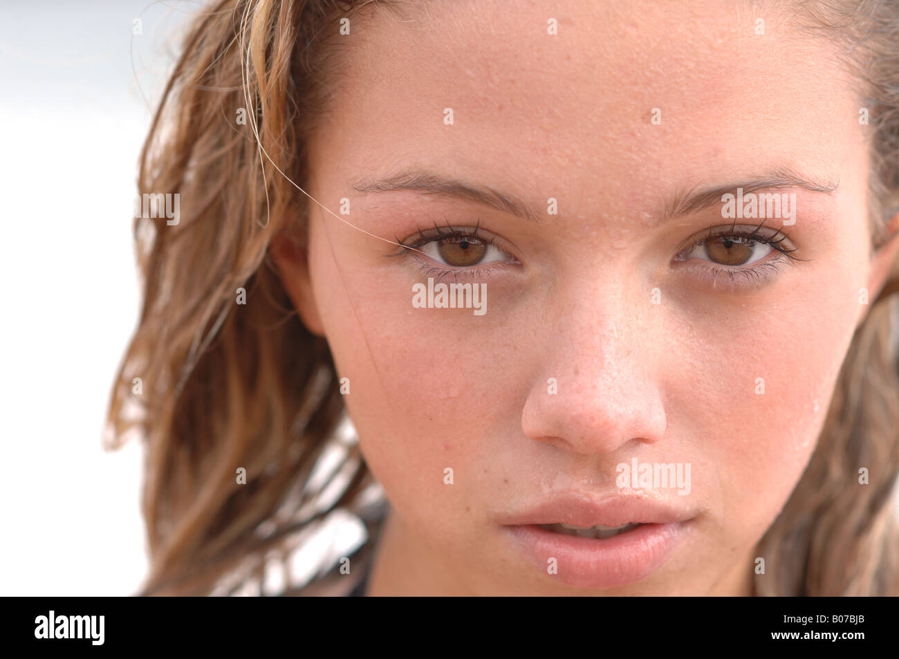 Woman emerging hi-res stock photography and images - Alamy