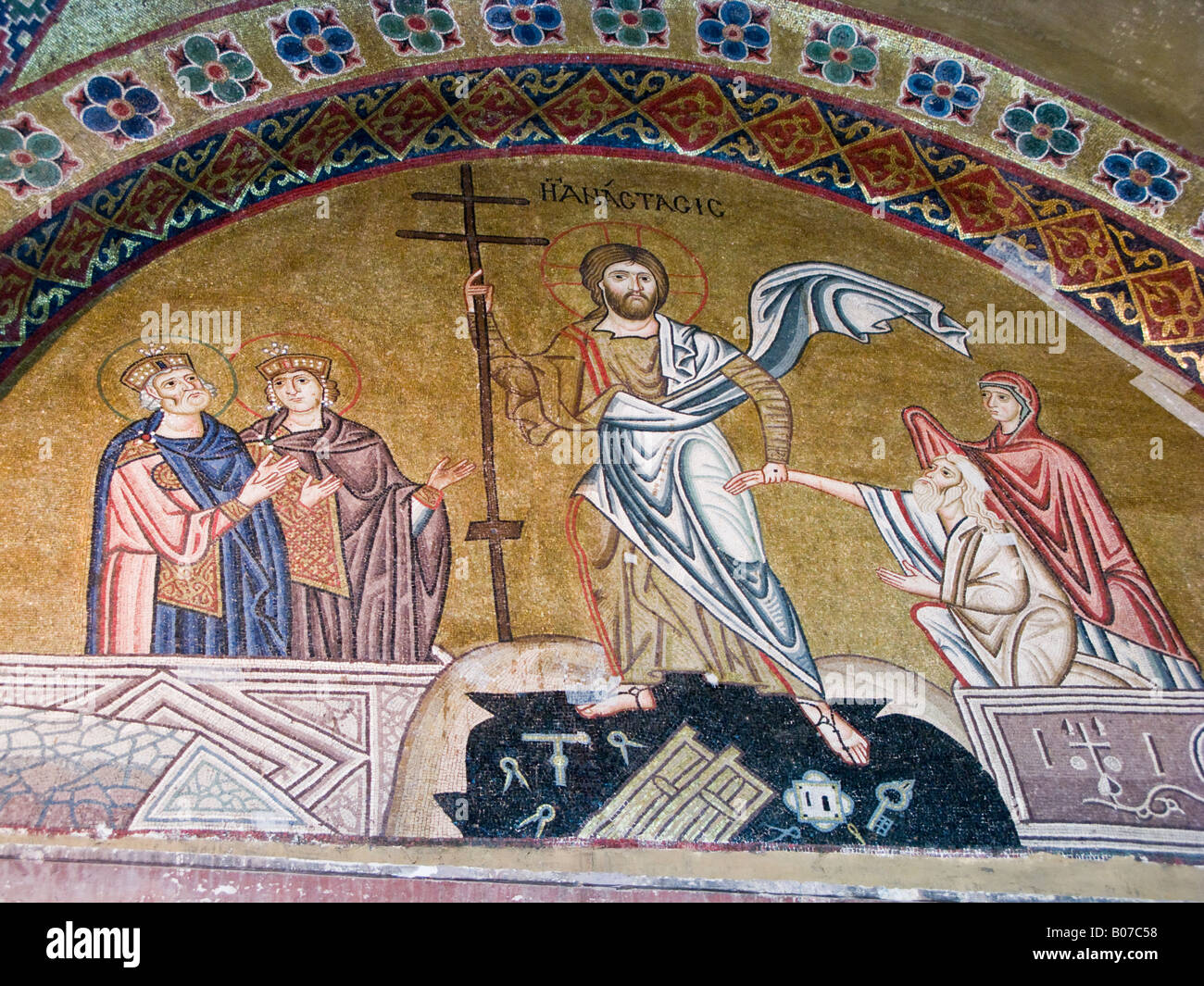 Hosios loukas interior hi-res stock photography and images - Alamy