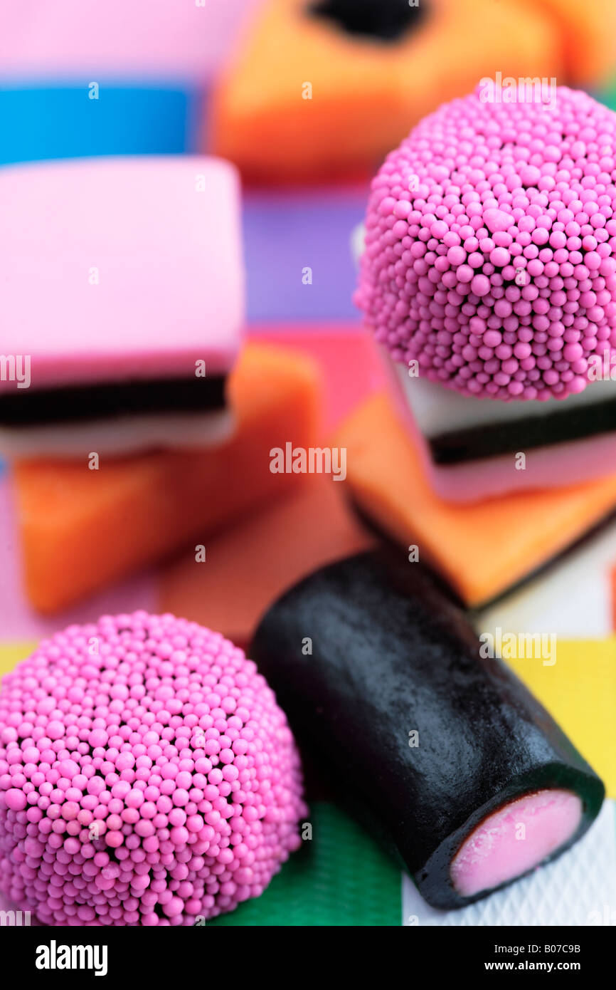 Liquorice all sorts hi-res stock photography and images - Alamy