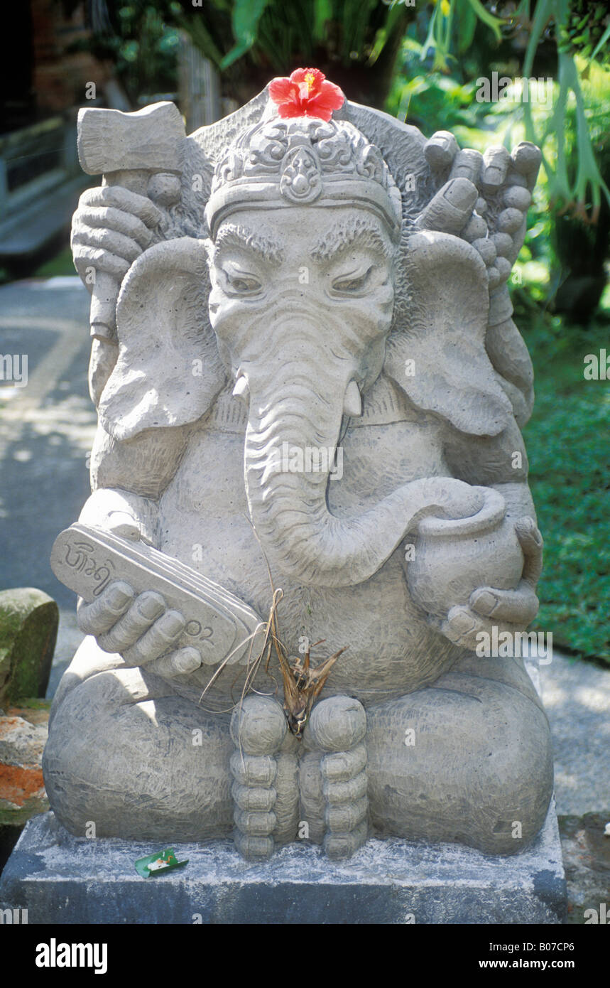 Ganesh Statue Bali Indonesia Stock Photo - Alamy