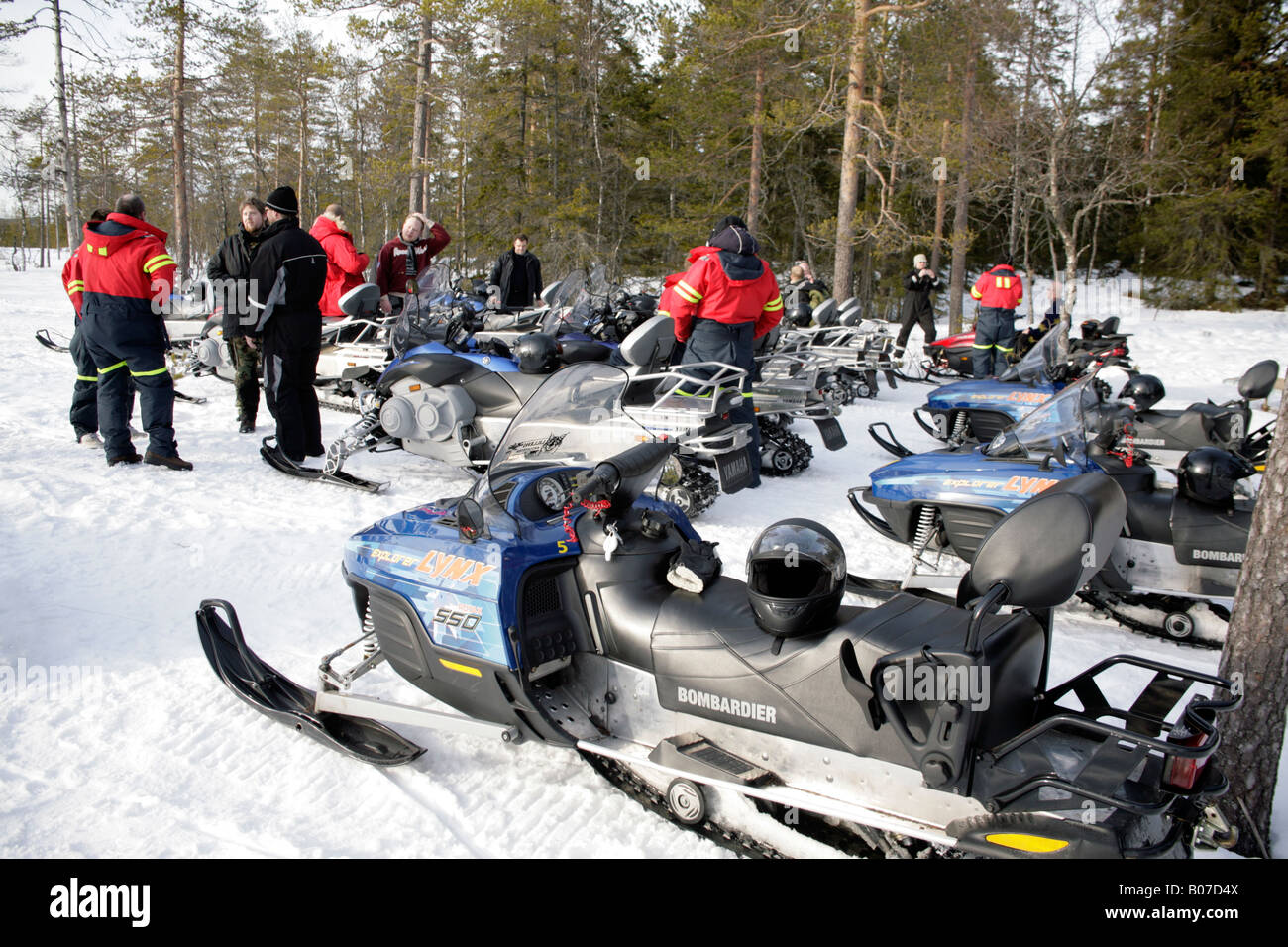 Sami snowmobile hi-res stock photography and images - Alamy
