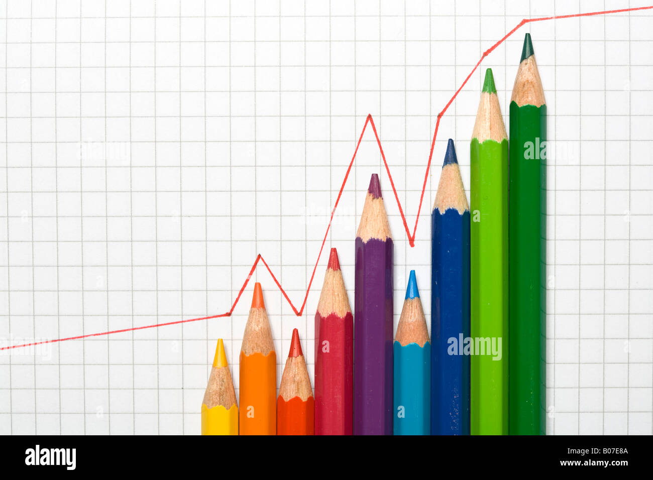 Line graph hi-res stock photography and images - Alamy