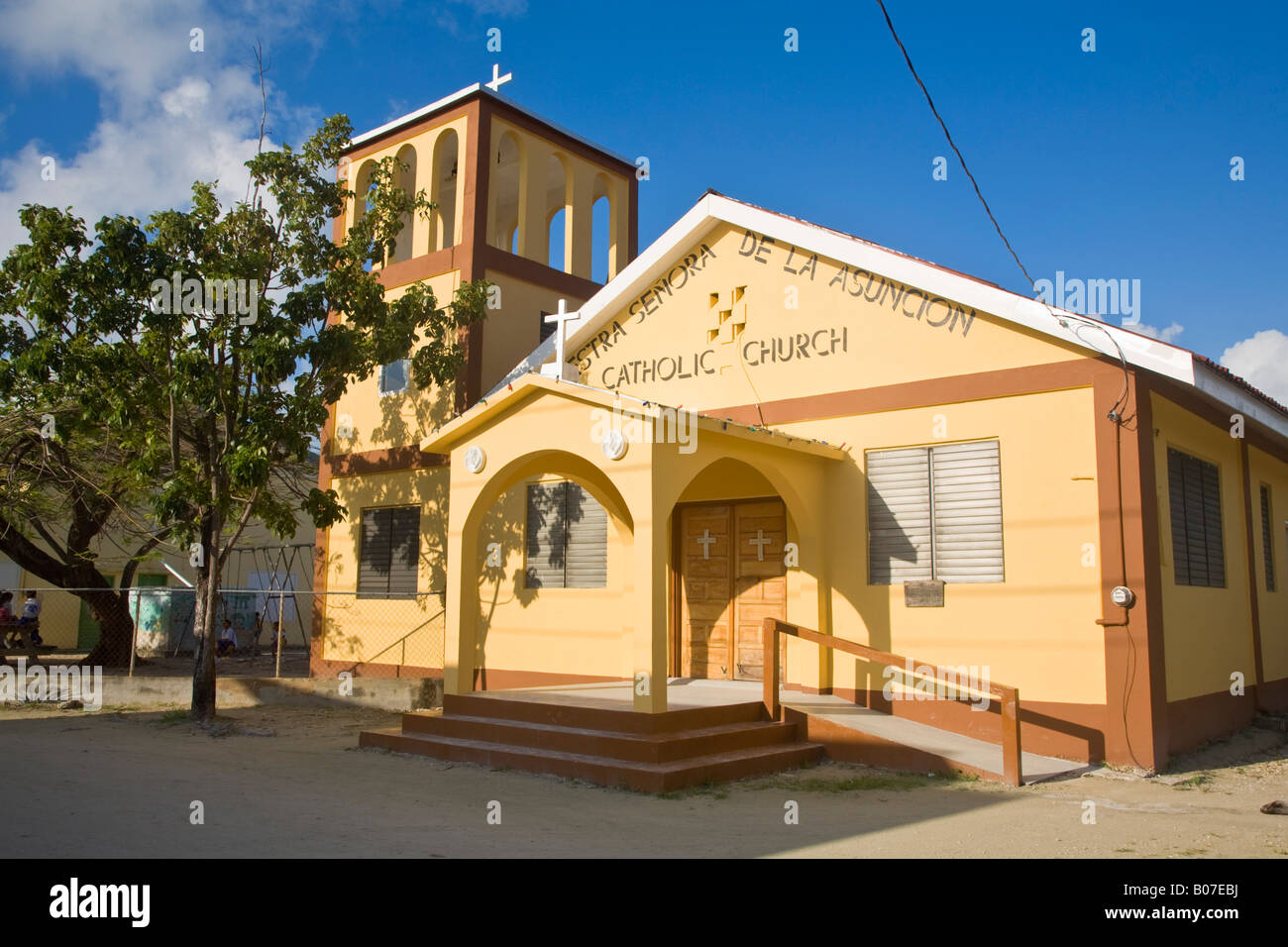 Belize church hi-res stock photography and images - Alamy