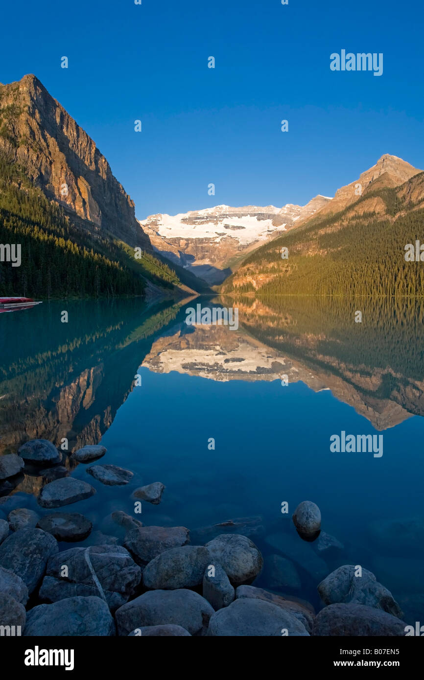 Lake Louise, Banff National Park, Alberta, Canada Stock Photo - Alamy