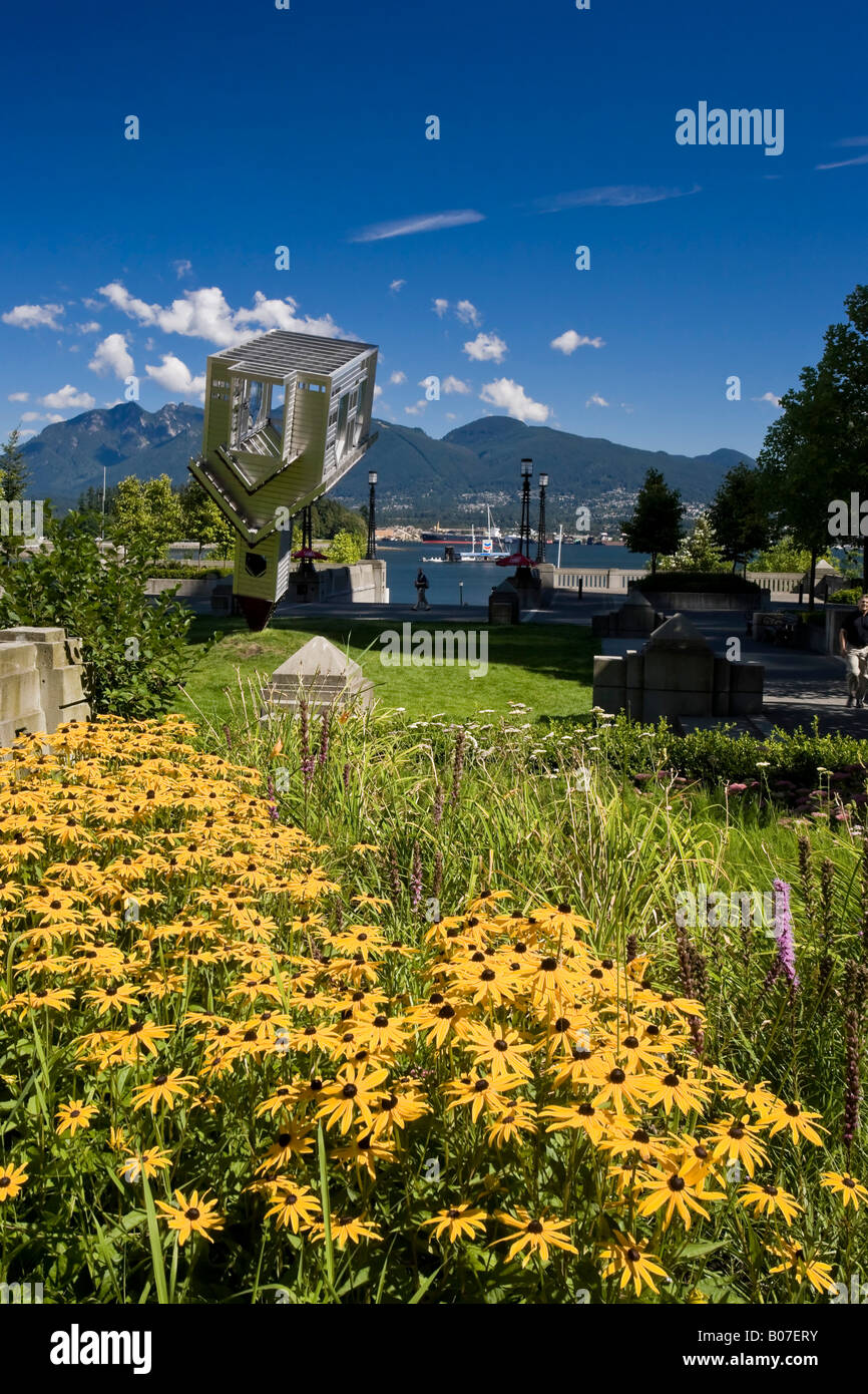 Sculpture 'Device to root out evil' (D. Oppenheim), Vancouver ...