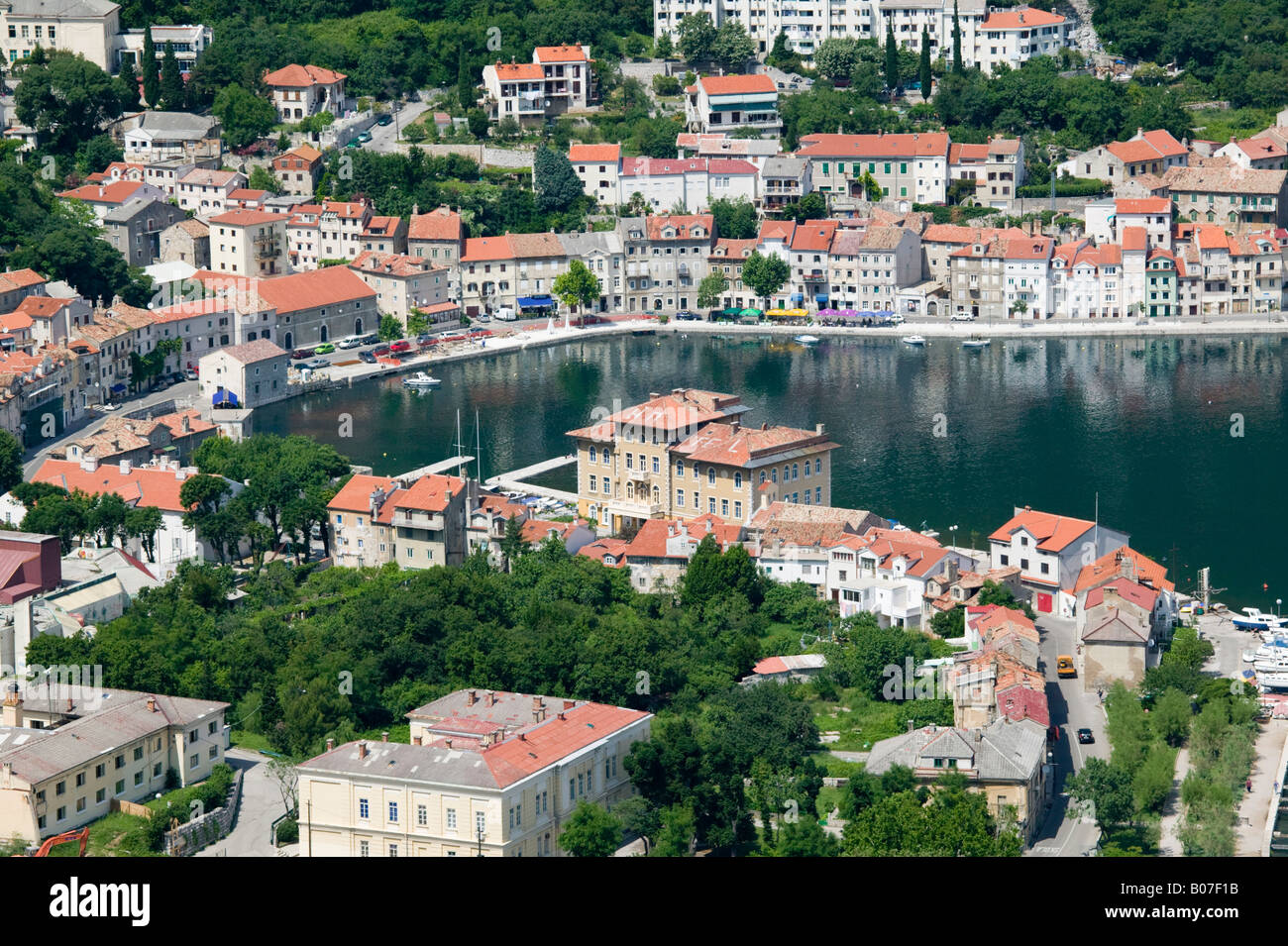 Croatia, Kvarner Region, Bakar, coastal town by Rijeka on the Bakarski ...