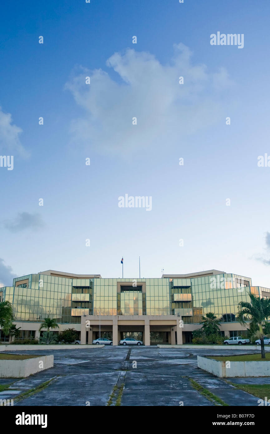 Government Building, Darrit, Majuro Atoll, Marshall Islands Stock Photo ...
