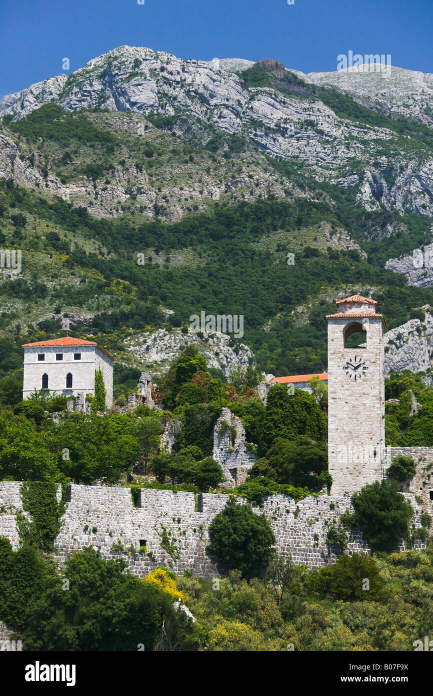 Montenegro, Bar, Stari Bar Historic Site Stock Photo - Alamy