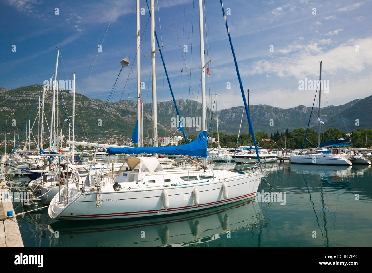 Montenegro, Bar, Marina Stock Photo - Alamy