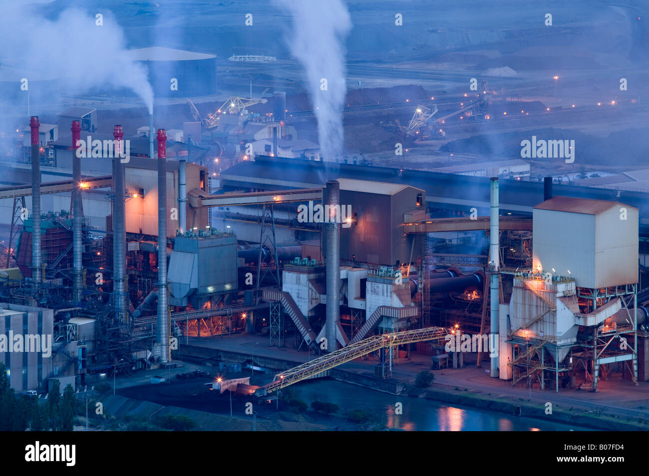 New Caledonia, Grande Terre Island, Noumea, Societe le Nickel (SLN ...