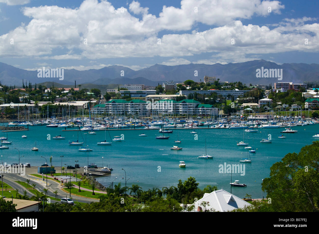 New Caledonia, Grande Terre Island, Noumea, Baie de l'Orphelinat Stock ...