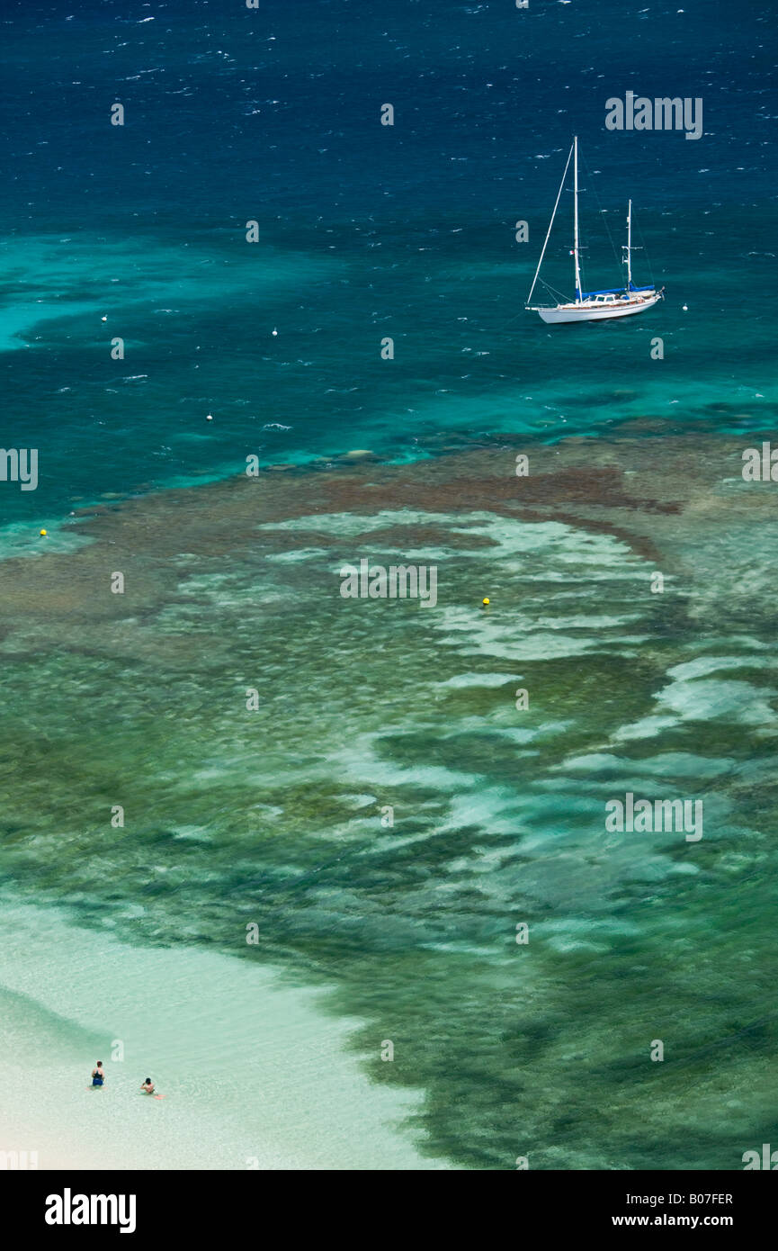 New Caledonia, Amedee Islet, Amedee Islet Lighthouse view of the ...