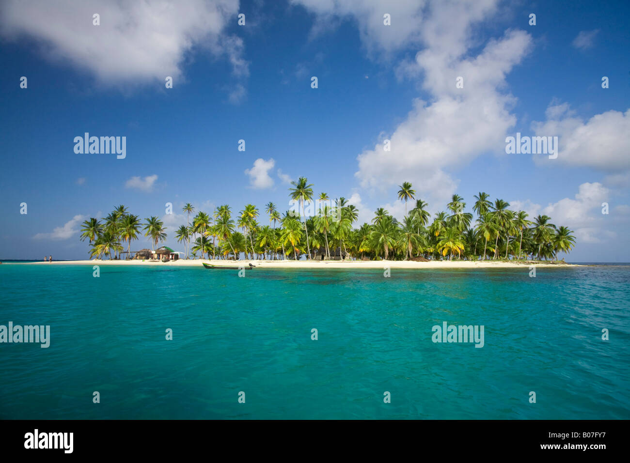 Panama, Comarca de Kuna Yala, San Blas Islands, Dog Island Stock Photo ...