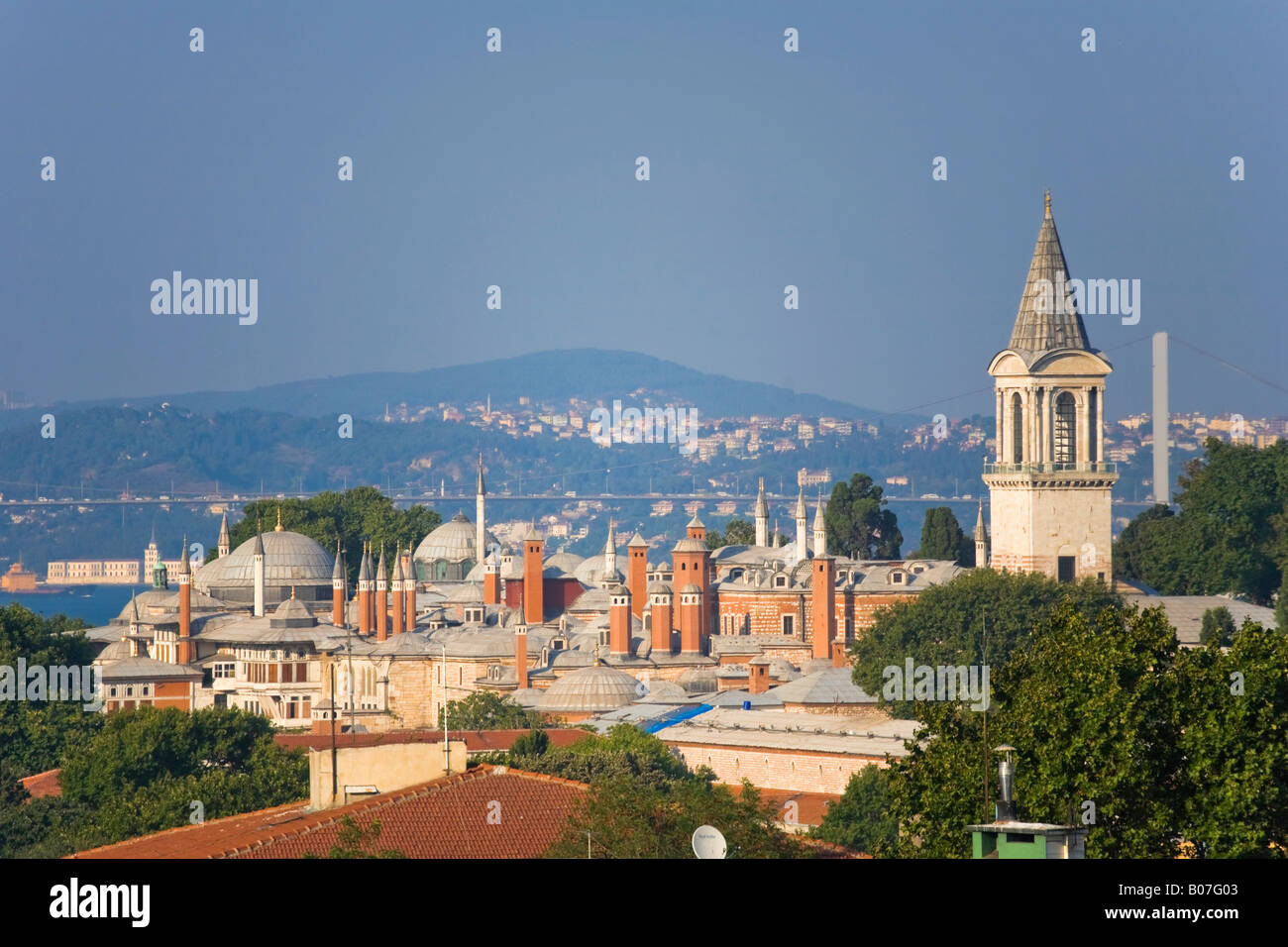 Aerial view of Topkapi Palace, Istanbul, Turkey Stock Photo - Alamy