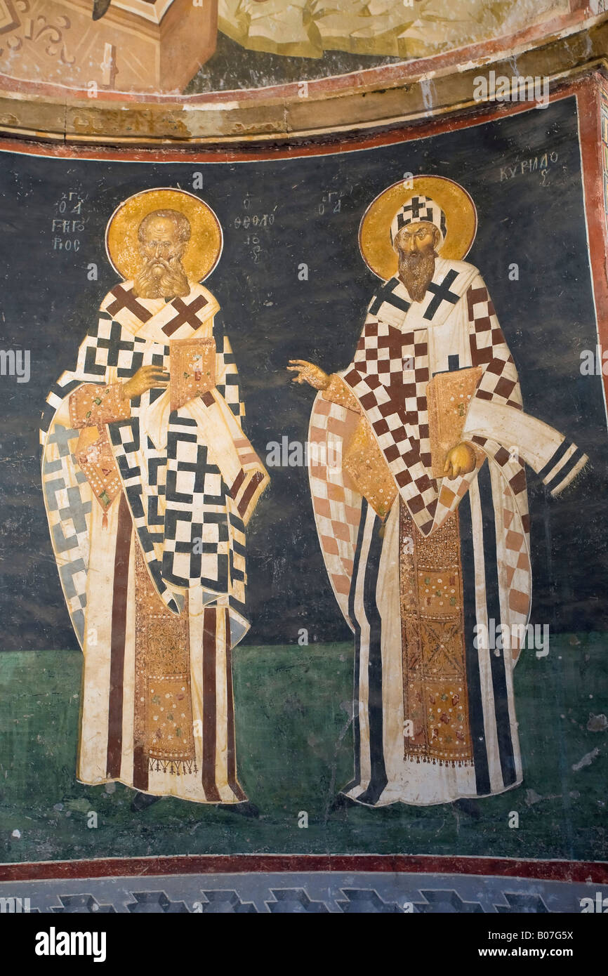 Byzantine mural paintings hi-res stock photography and images - Alamy