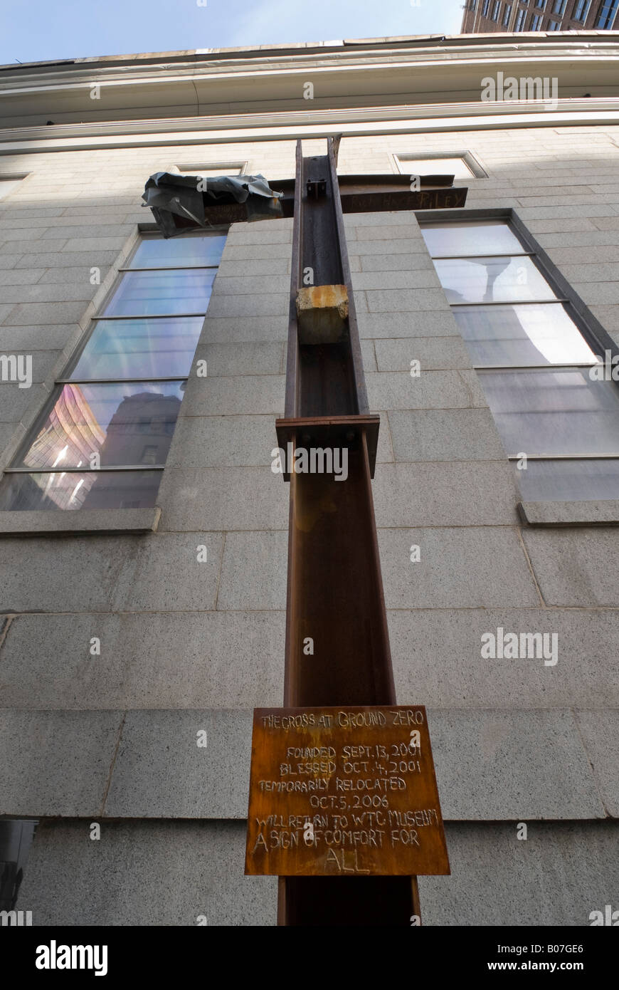 Ground Zero Cross High Resolution Stock Photography and Images - Alamy