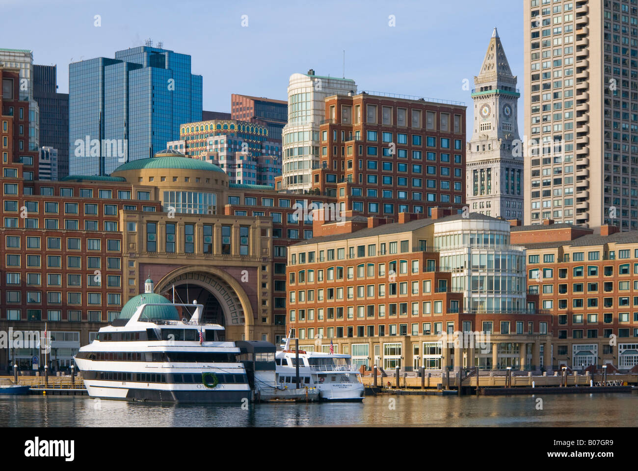 USA, Massachusetts, Boston, Rowes Wharf Stock Photo - Alamy