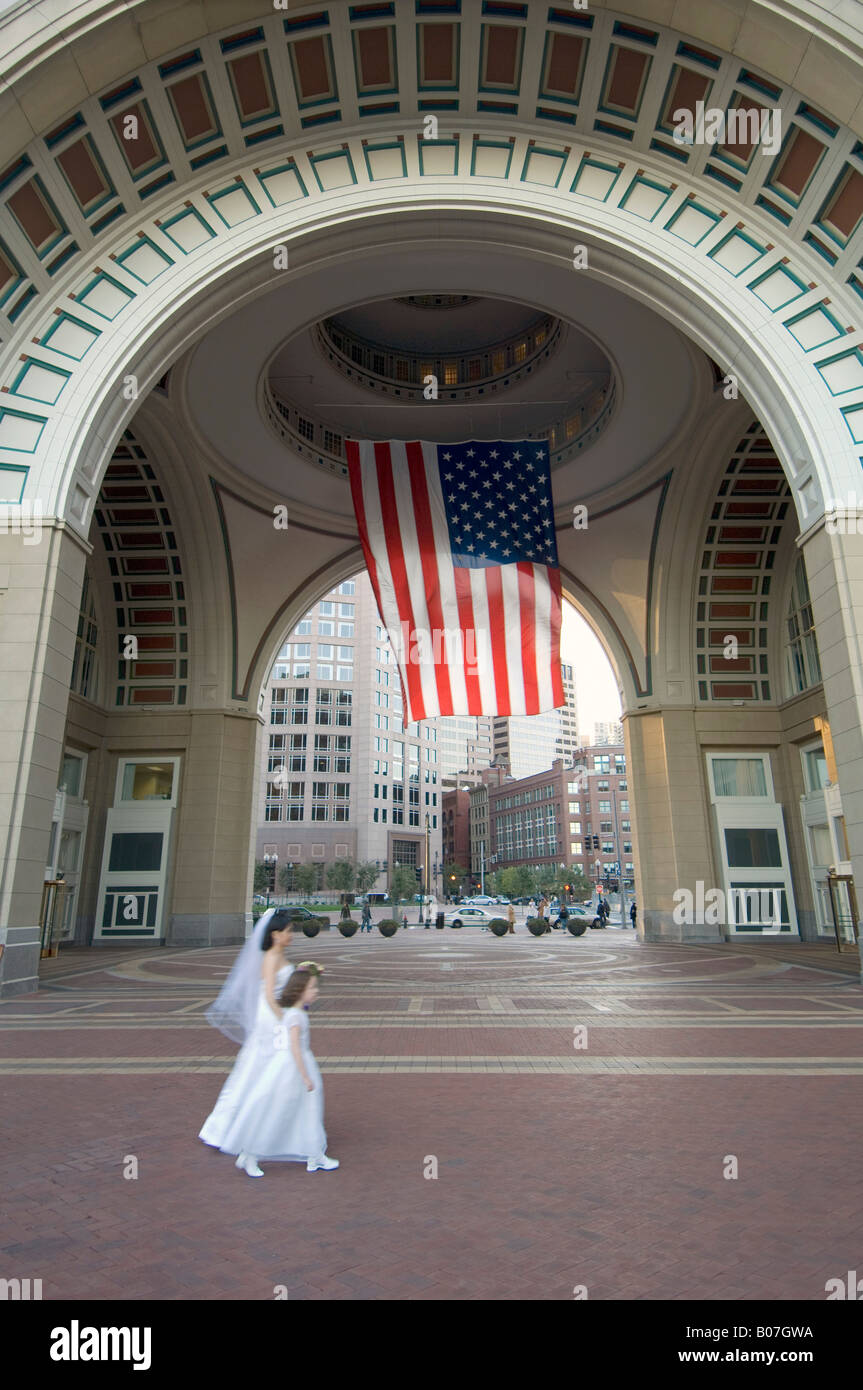 Rowes Wharf, Boston Harbor, Boston, Massachusetts, USA Stock Photo - Alamy