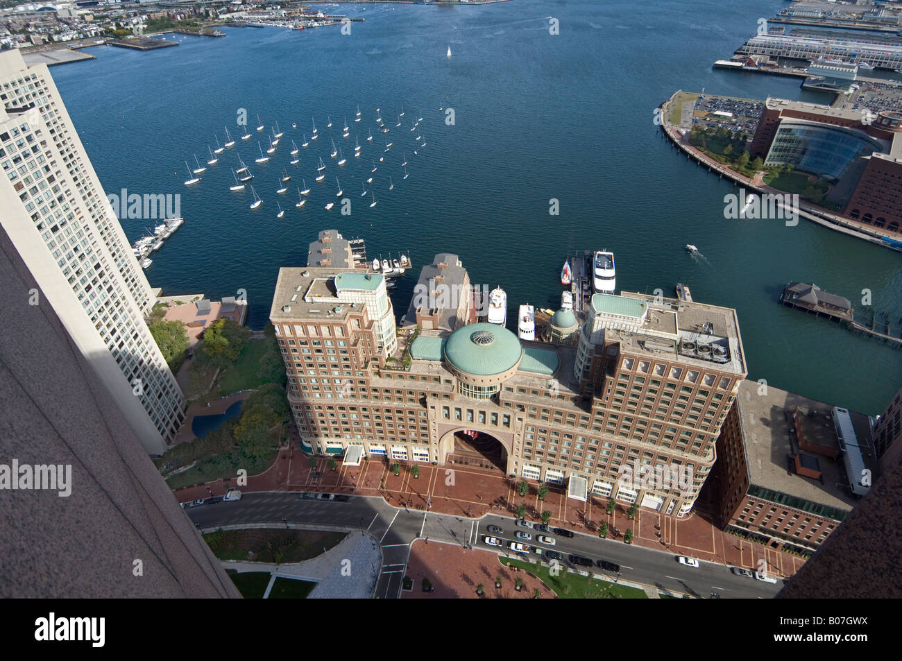 Rowes Wharf, Boston Harbor, Boston, Massachusetts, USA Stock Photo - Alamy
