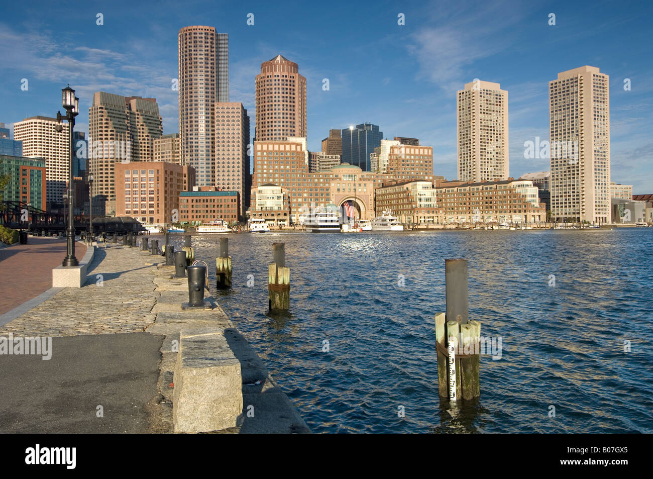 Rowes Wharf, Boston Harbor, Boston, Massachusetts, USA Stock Photo - Alamy