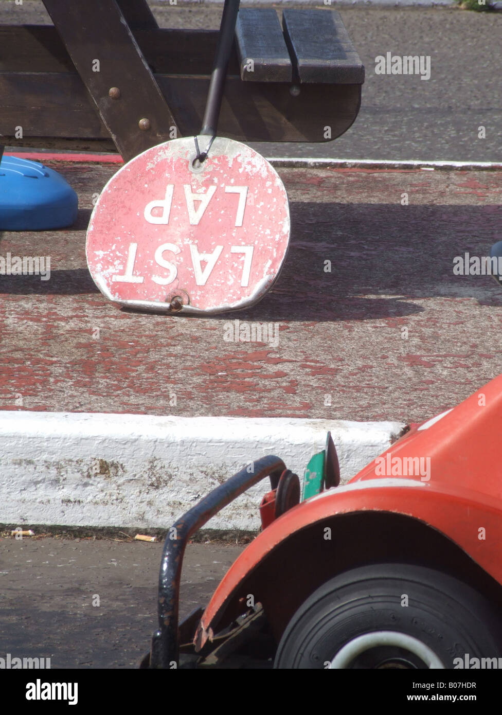 Karting track sign hi-res stock photography and images - Alamy