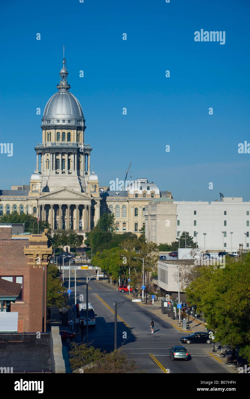 USA, Illinois, Springfield, New Capitol Building Stock Photo - Alamy