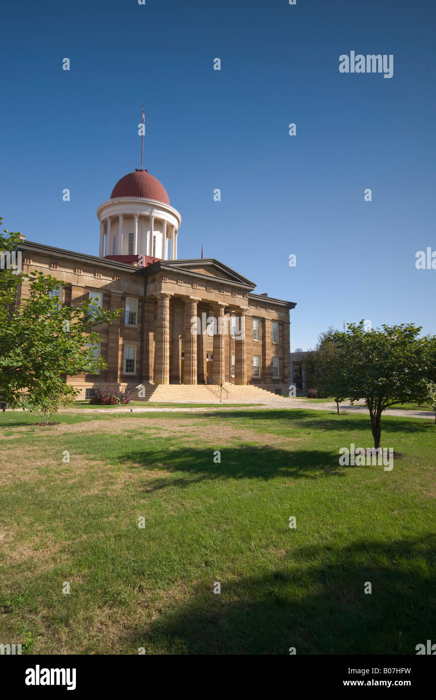 USA, Illinois, Springfield, Old Capitol Building Stock Photo - Alamy