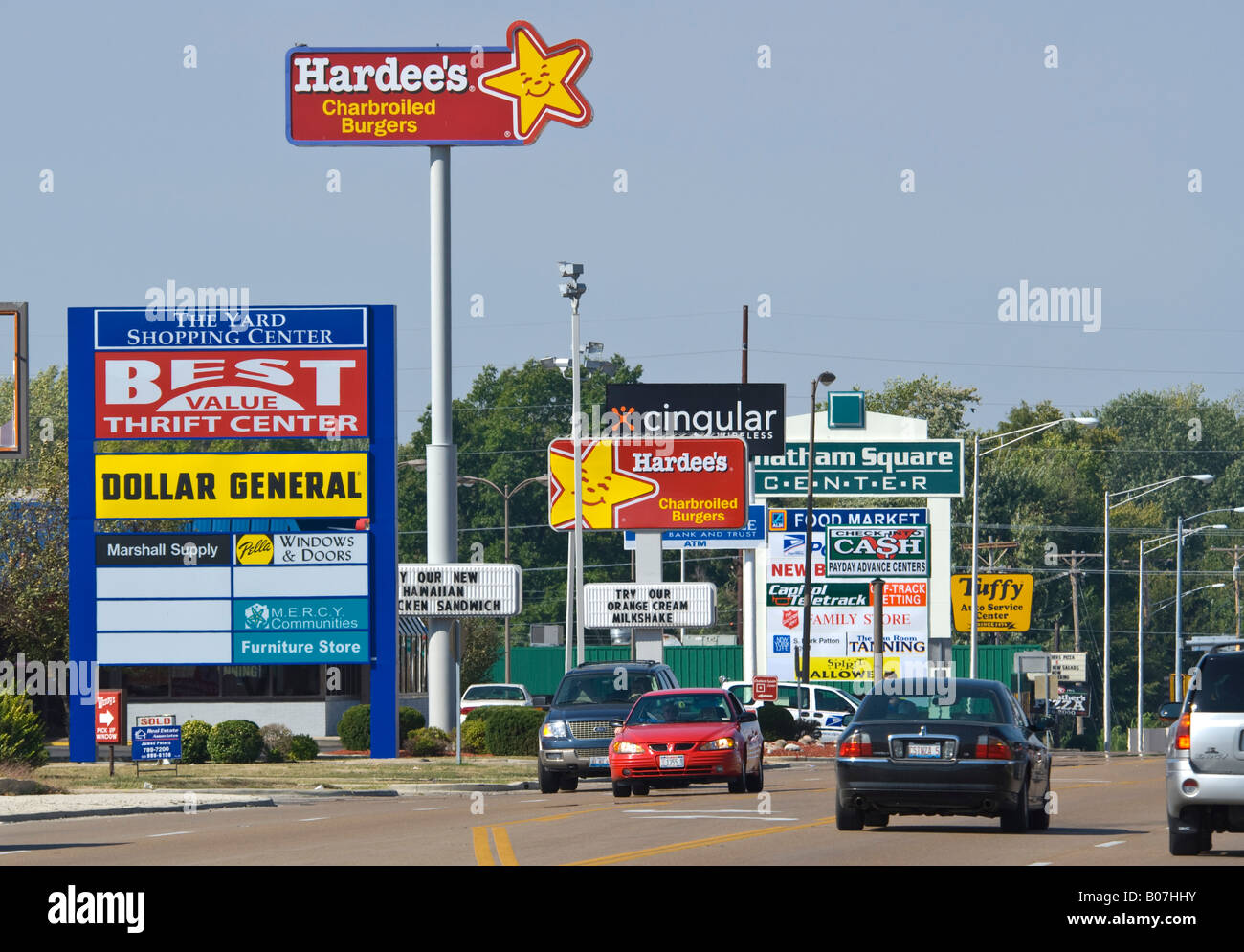 USA, Illinois, Springfield, Route 66 Stock Photo - Alamy